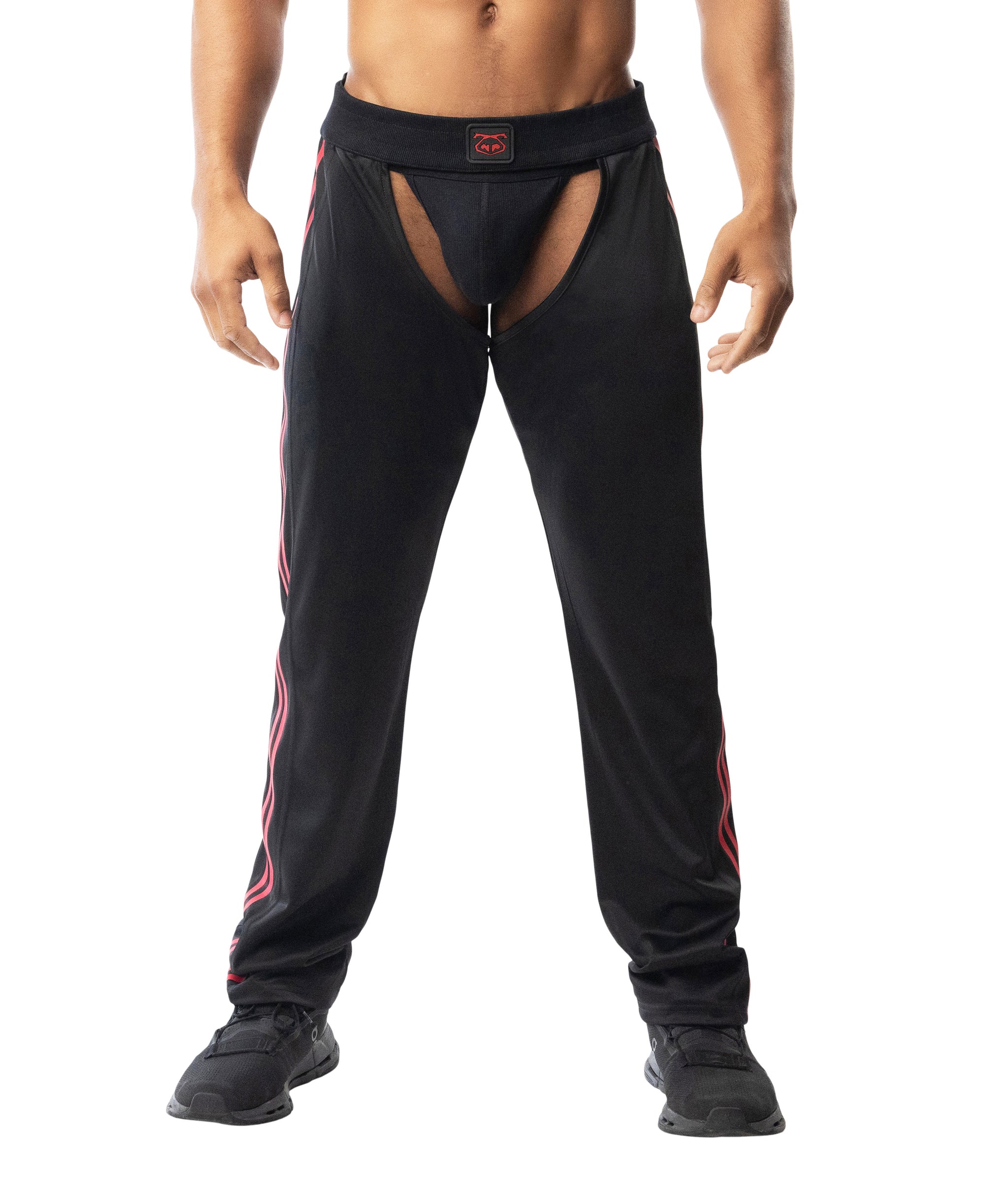 Ignite Chaps | Black/Red | Nasty Pig