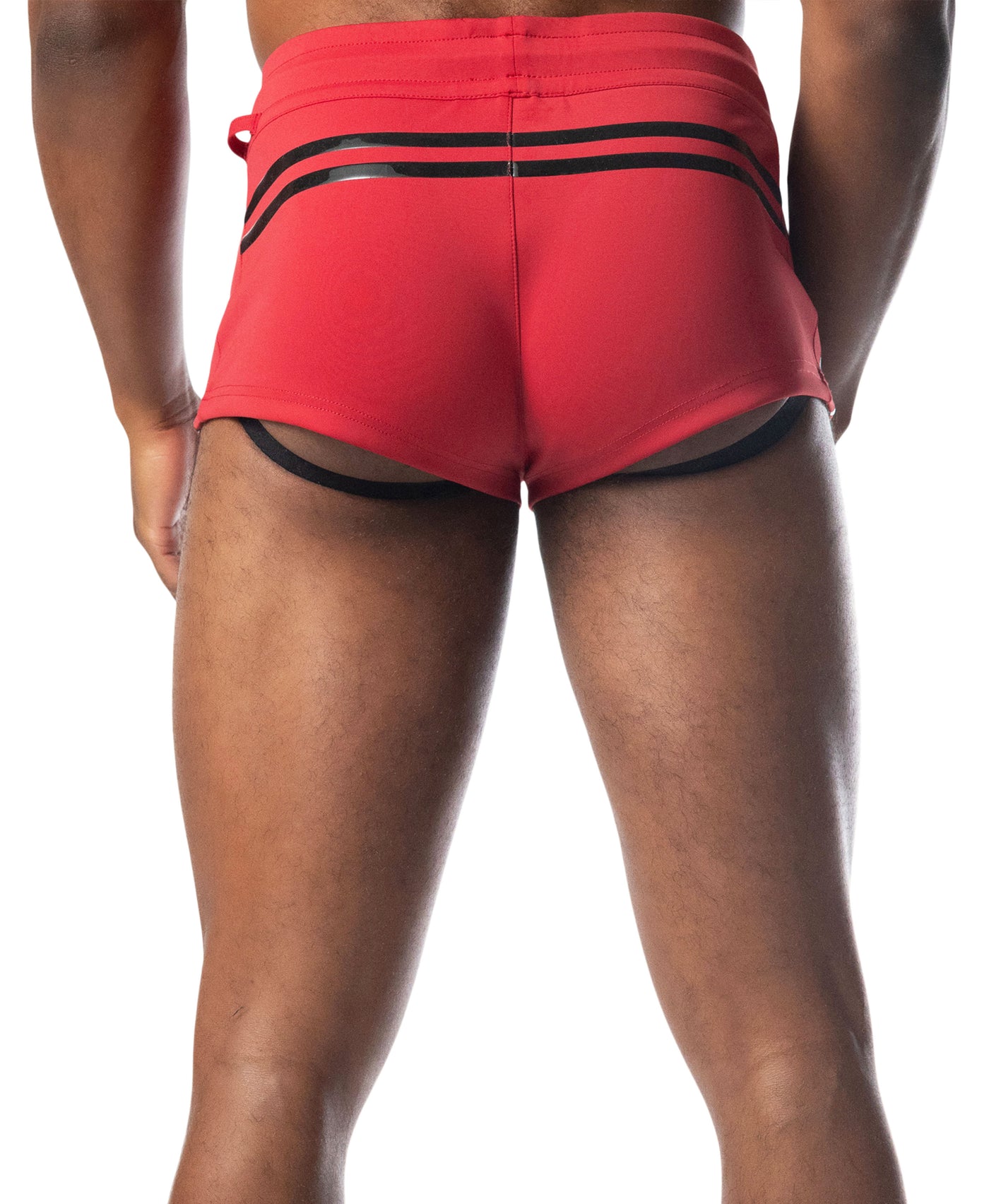 Ignite Micro Trunk Short | Red/Black | Nasty Pig
