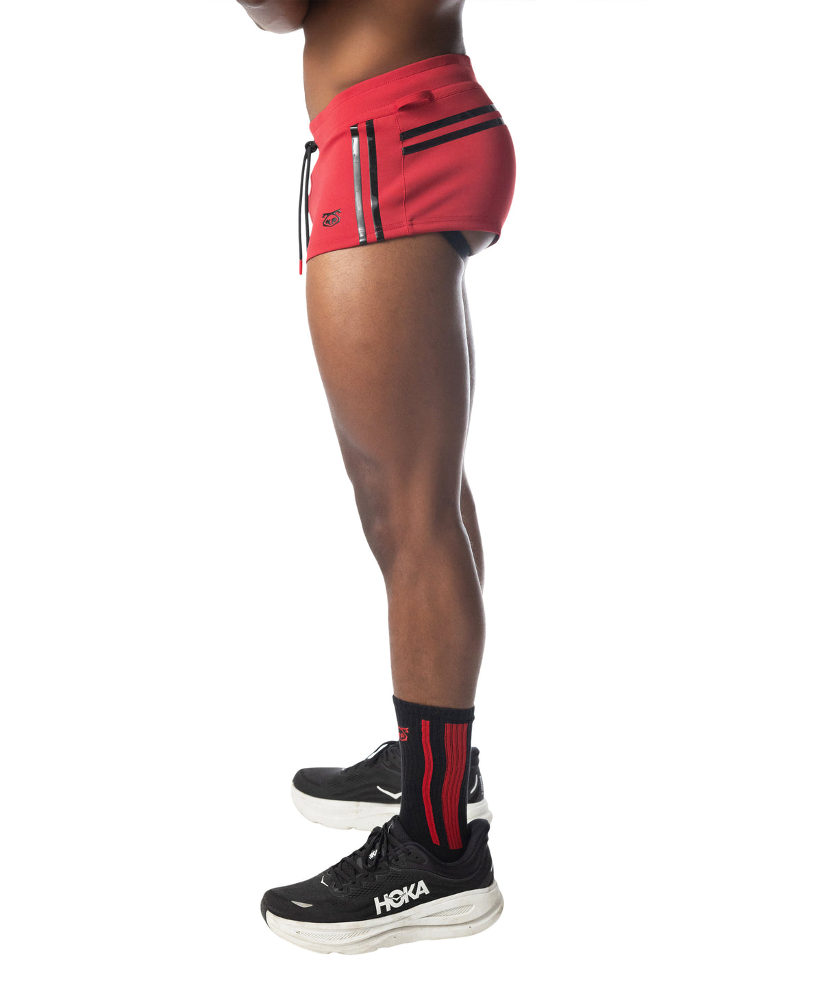 Ignite Micro Trunk Short | Red/Black | Nasty Pig